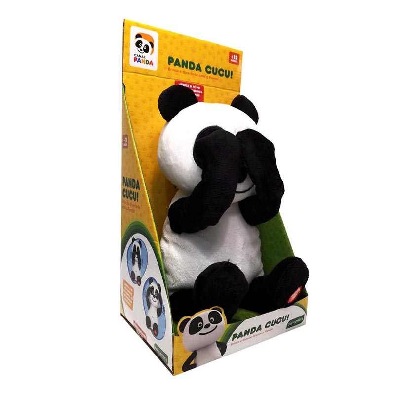 Comprar Peluche Panda Cucú! de Concentra | Loja Online Brinquedos