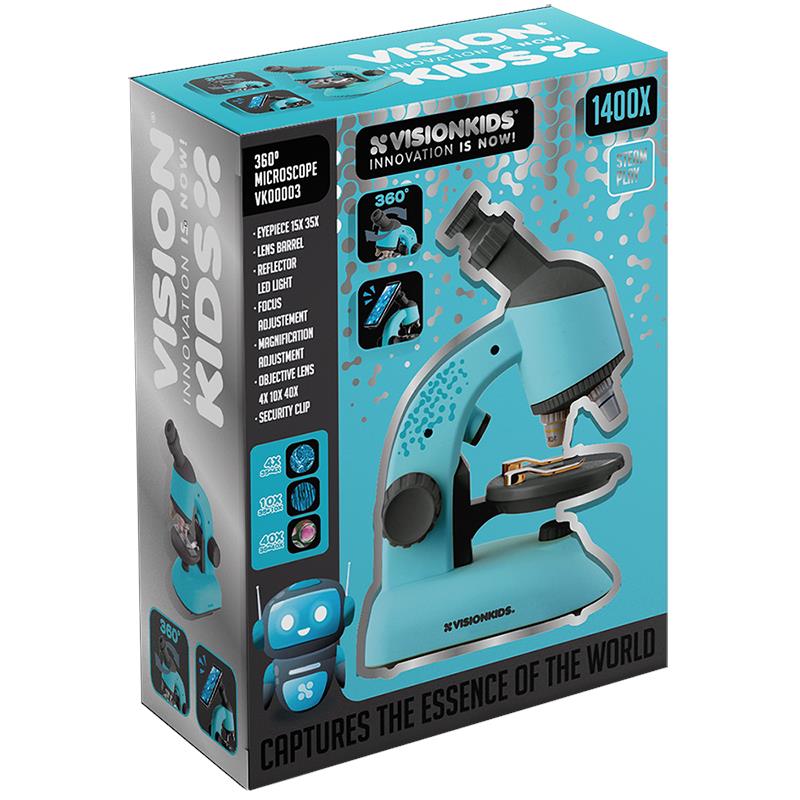 Microscópio 360 Vision Kids