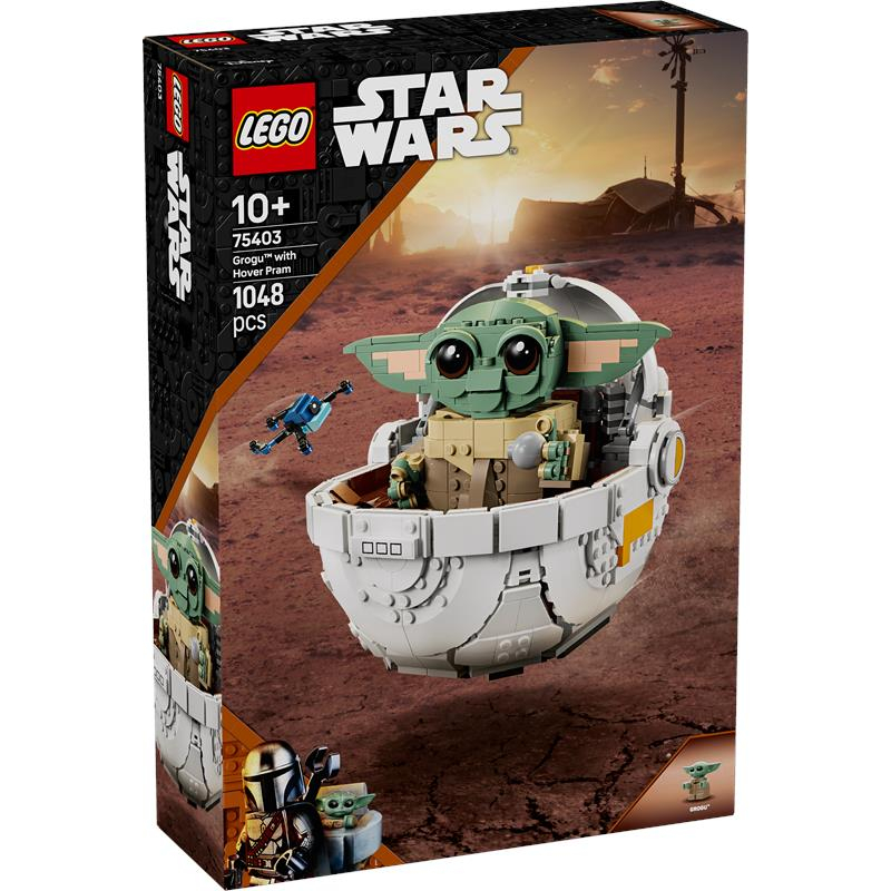 Lego Stars Wars Grogu com Carrinho Planador